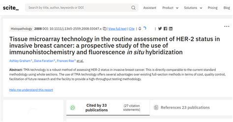 Citation Report Tissue Microarray Technology In The Routine