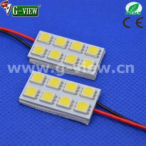 자동차 led 조명 12 볼트 자동차 led 빛 돔 6smd 5050