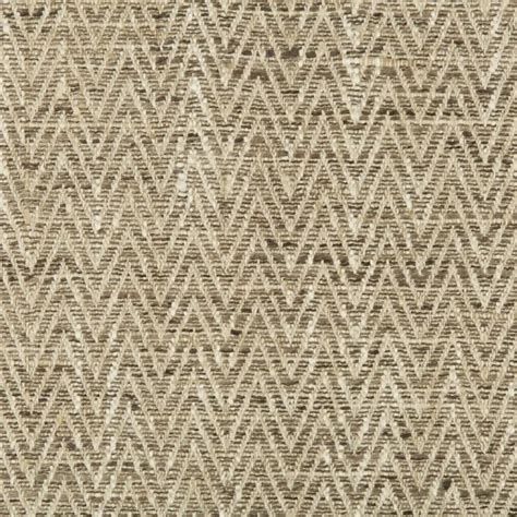 Brown Beige Herringbone Upholstery Fabric By The Yard