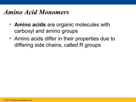 05 The Structure And Function Of Large Biological Molecules Ppt