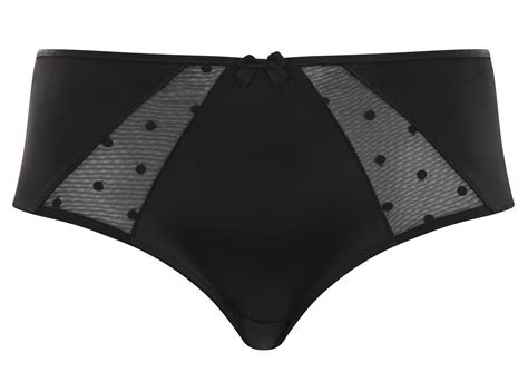 Candi Black High Waist Brief