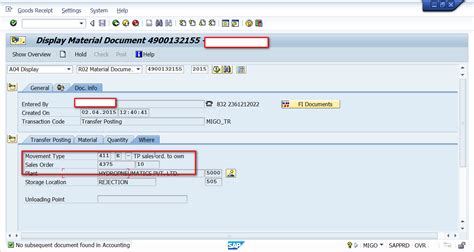 Transfer Posting For Sales Order Stock To Own 411 Sap Community