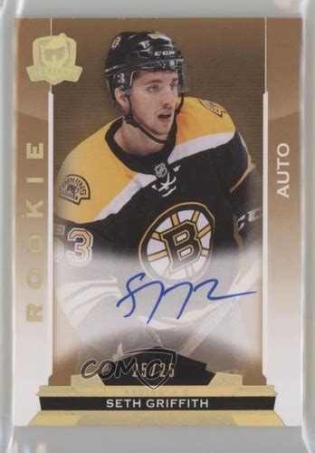 2014 Upper Deck The Cup Gold Spectrum Foil 25 Seth Griffith 168 Rookie Auto Rc Ebay