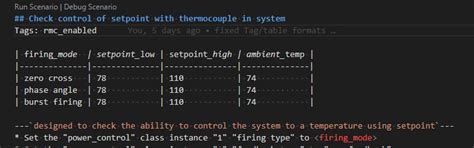 table in scenario not registering variables if table also in spec