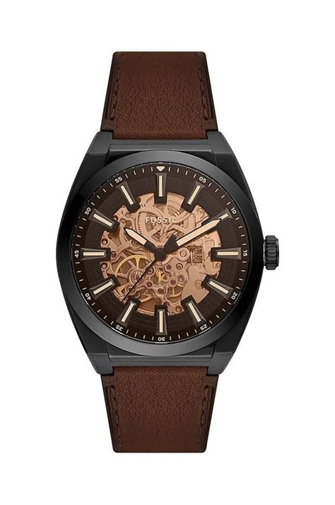 Годинник Fossil чоловічий колір чорний Answear Ua