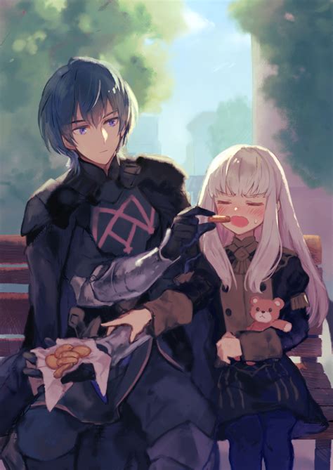 Byleth Lysithea Von Ordelia And Byleth Fire Emblem And 1 More Drawn