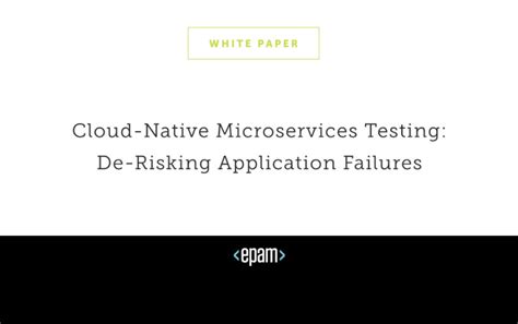 Cloud Native Micro Services Testing De Risking Application Failures Revtechnewsroom