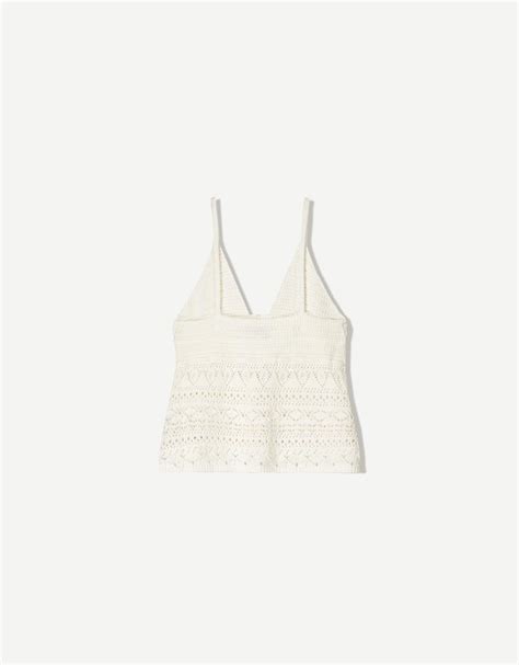Top En Crochet Femme Bershka