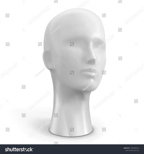 Female Manikin Head