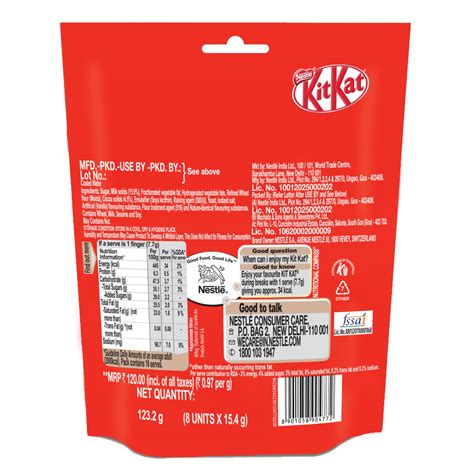 شکلات کیت کت 2 انگشتی 123 گرم Kit Kat Chocolate 2 Finger فایواستار