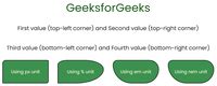 CSS Rounded Corners GeeksforGeeks