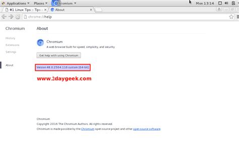 Install Chromium 48 Web Browser On Linux 2daygeek