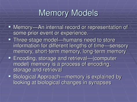 PPT Memory PowerPoint Presentation Free Download ID 138537