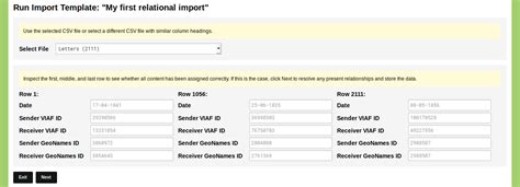 Nodegoat Guide Import Relational Data