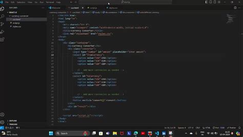 Completed Currency Converter Task With Technohacks Apoorvasgowda Apoorvasgowda Posted On The
