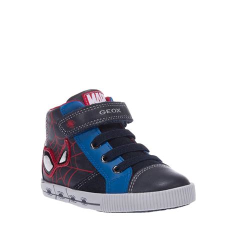 Geox B26a7c ΜΠΟΤΑΚΙΑ Spiderman ΜΠΛΕ Topshoes Gr