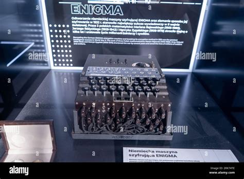 Enigma Machine Legendary Encryption Device Used To Decode Enemy Messages During Wwii Bletchley