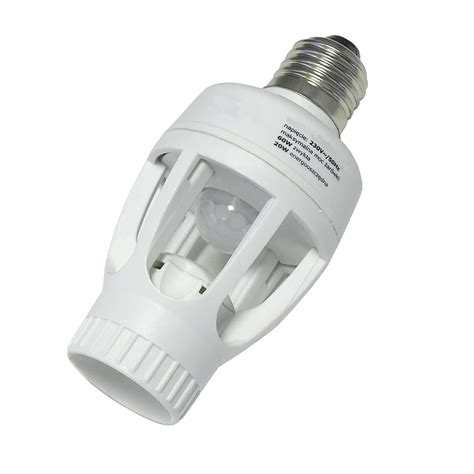 Sensor De Movimiento Tipo Socket E27 Para Foco E27 Yohad Blue Planet
