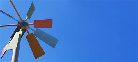 다채로운 풍차 푸른 하늘 이상 전기를 생성입니다 녹색 에너지의 풍력 터빈 기업 재무와 산업에 대한 스톡 사진 및 기타 이미지 기업 재무와 산업 깨끗한 날 Istock