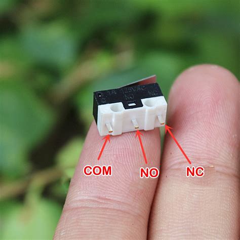 PCS Mini Micro Limit Switch NO NC Pins PCB Terminals A V Button Switch Small Snap Action