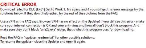 Sims 4 Updater Critical Error Rcracksupport