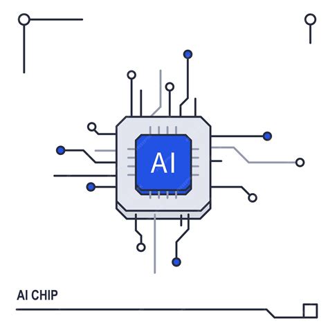 Premium Vector Ai Chip