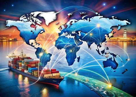 Visualizing The Global Supply Chain A Comprehensive Network Map Of Logistics Transportation And