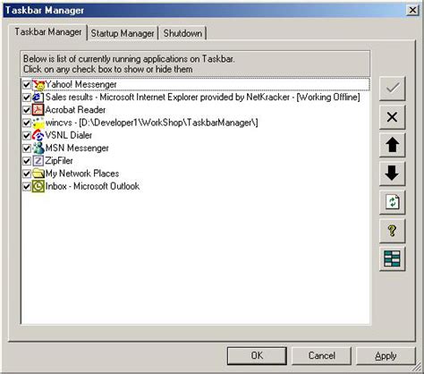 Taskbar Manager Desktop Enhancements Software Download For PC