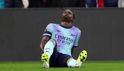 Saka Injury Update Issued As Arsenal Star Nears Return