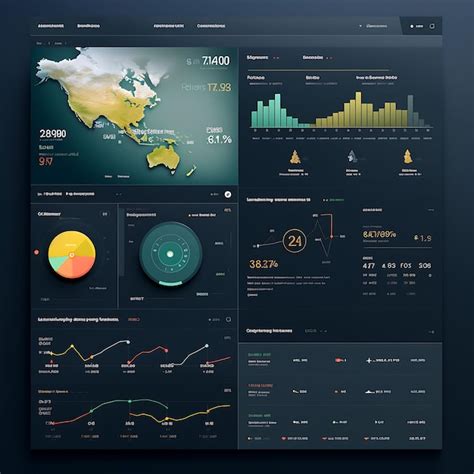 Premium Ai Image Website Layout Design Of A Data Analytics