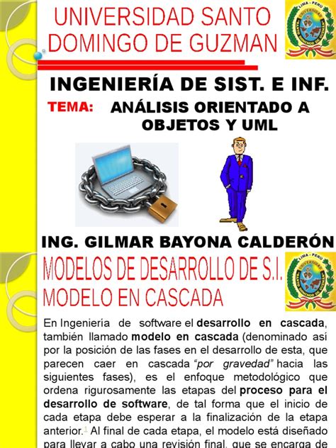 Ingeniería De Sist E Inf Análisis Orientado A Objetos Y Uml Pdf Ingeniería De Software