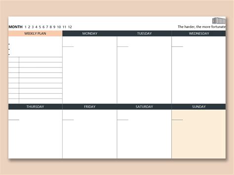 EXCEL Of Basic Weekly Plan Xlsx WPS Free Templates