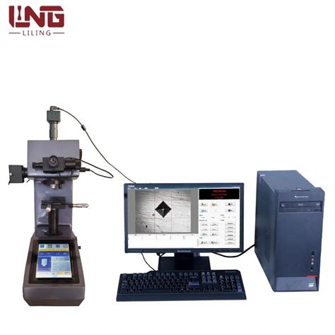 Touch Screen Automatic Turret Micro Vickers Hardness Tester With Image