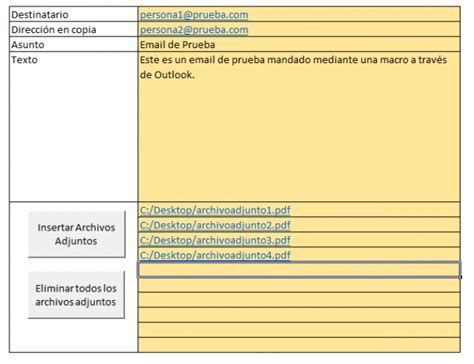 Enviar Emails Desde Excel Usando VBA