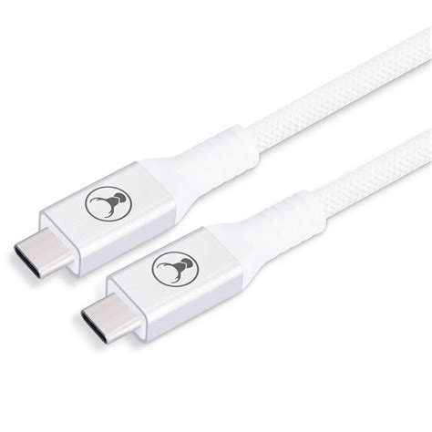 Bonelk USB C To USB C Long Life Cable Gbps W Metre White Babe Locker