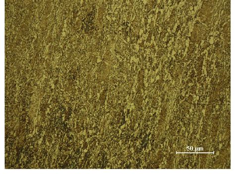 The Optical Micrograph Of The Microstructure Of Api X100 Download