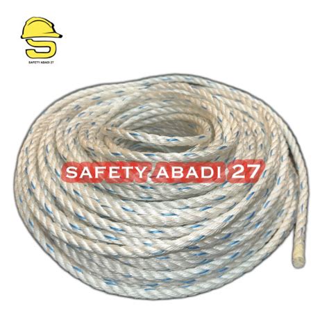 Jual Tali Tambang Nilon Nylon Pp Polypropylene 6mm Nilon Strip Biru