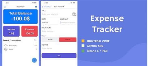 Expense Tracker Sell My App
