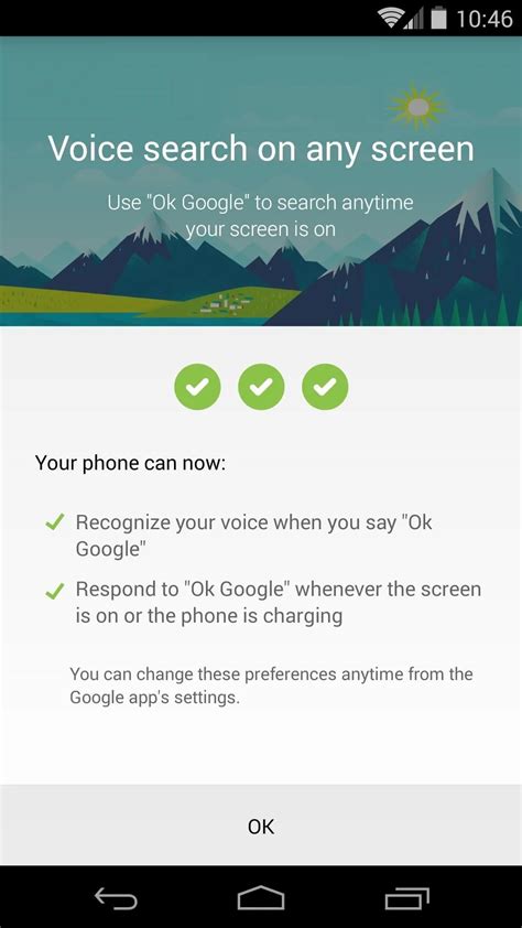 How To Enable OK Google Hotword Detection On Any Screen In Android