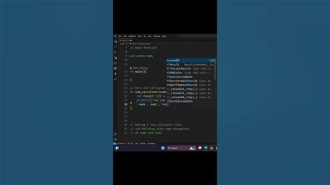 How To Make Function In Rust Rust Rustprogramming Rustlang Coding Rustlang Functions Youtube