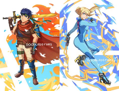 Zero Suit Samus And Ike