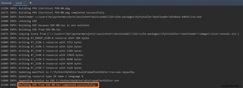 Pyinstaller Comment Convertir Un Fichier Py En Un Fichier Exe