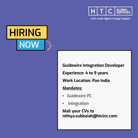 nithya s on linkedin jobhunt immediatejoiners property casualty guidewire…