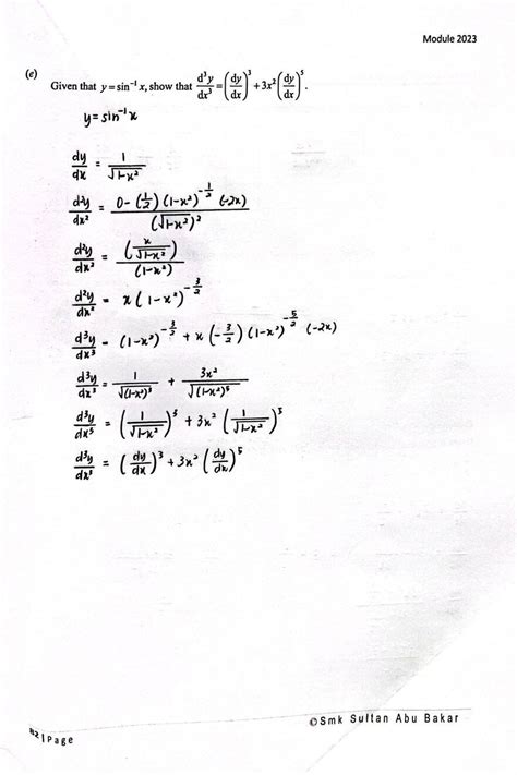 Implicit Differentiation II
