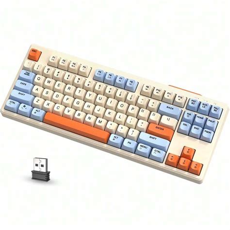 Attack Shark M87 80 Wireless Gaming Keyboard 87 Keys Tkl Rgb