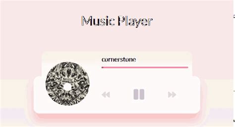 github antoniomarcelob music player a simple music player with html