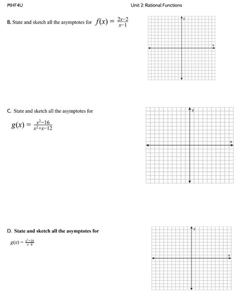 Solved Horizontal Asymptote Indicates The General Behaviour