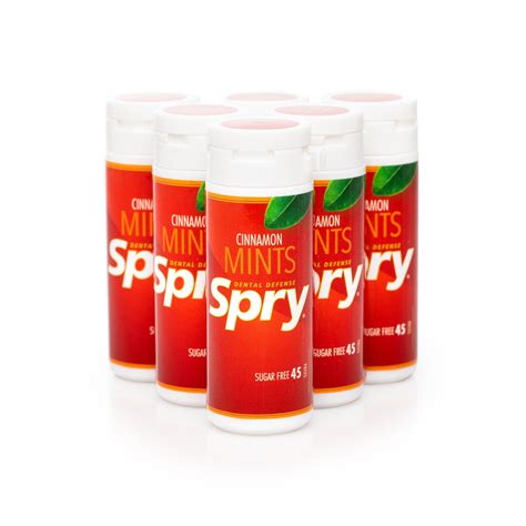 Spry Xylitol Mints Small Pack Big Freshness
