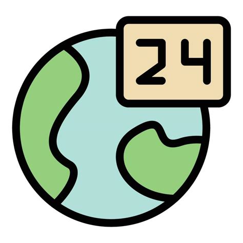 Atlas Timezone Icon Vector Flat 27152032 Vector Art At Vecteezy