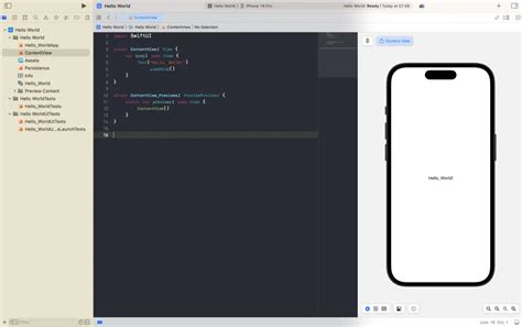 Swiftui A Step By Step Guide To Building A Hello World App Sling Academy